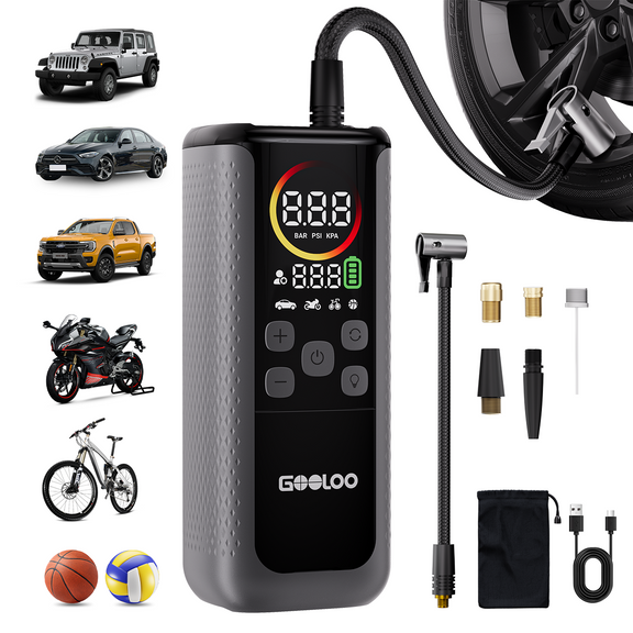 GOOLOO GT160 DUAL ReadyRide Tire Inflator | 2025 Muse Design Awards Wi ...